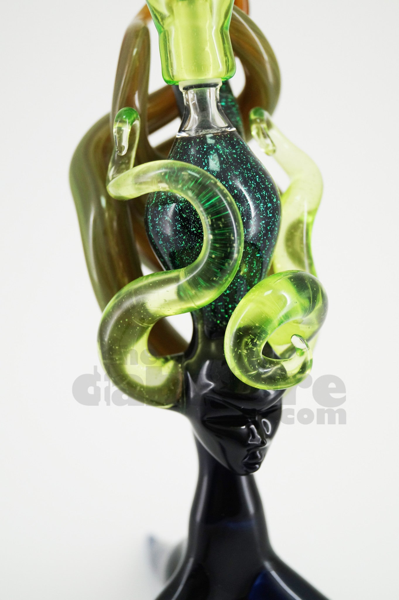 LaceFace Glass Goddess Mini Tube w/ Matching Pendant #2 10 MM | TheDabstore