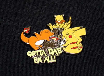Dab Clothing - Pokemon Gotta Dab em All Hat Pin | TheDabstore