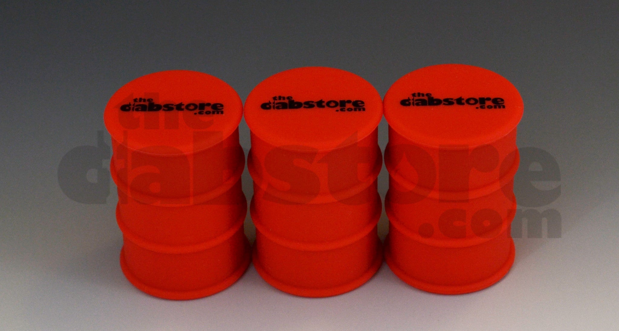 Red Silicone Oil Barrel Drum Non Stick Container | TheDabstore