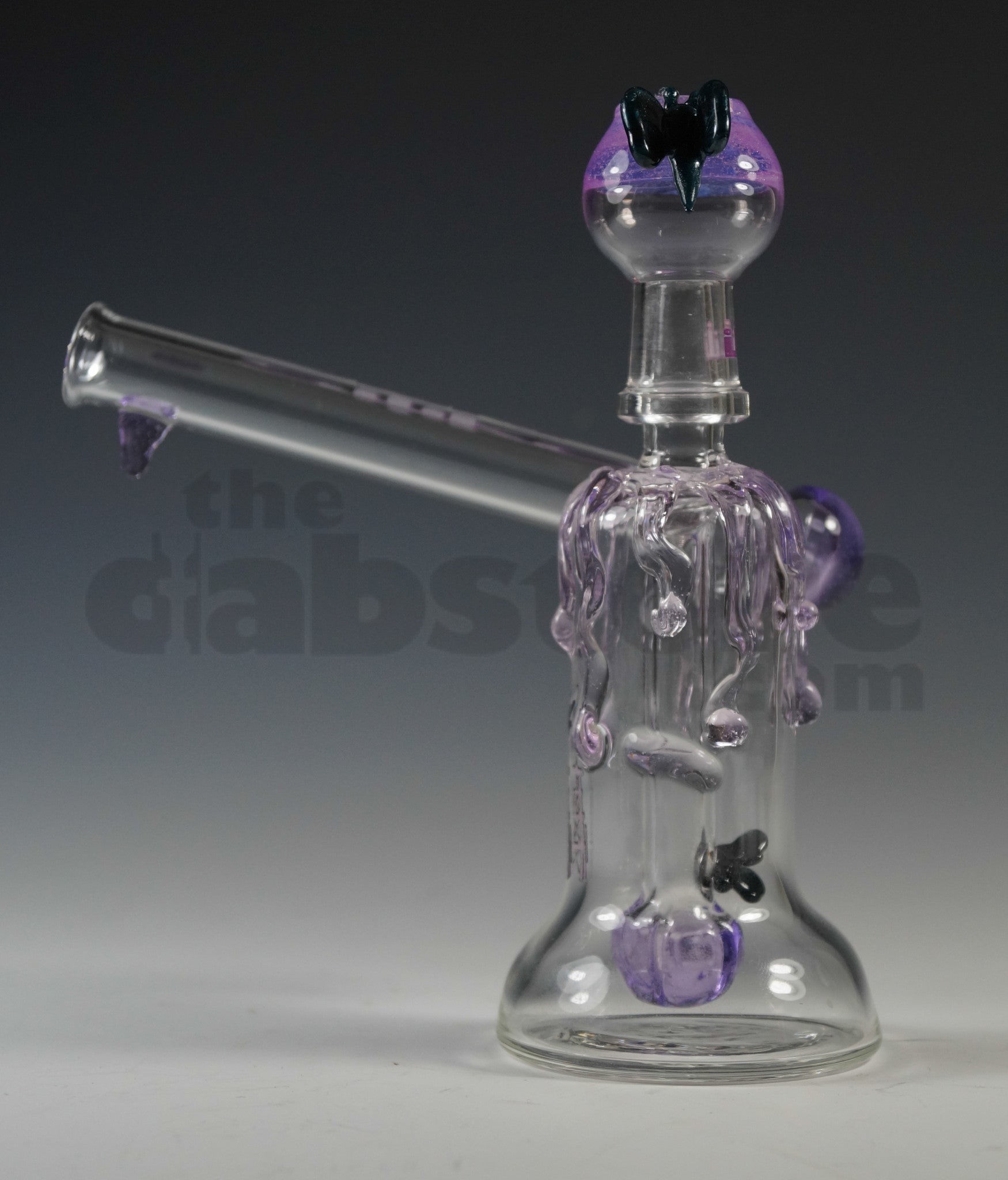 Silika Glass Honey drip Sidecar Purple Rain 14 MM | TheDabstore