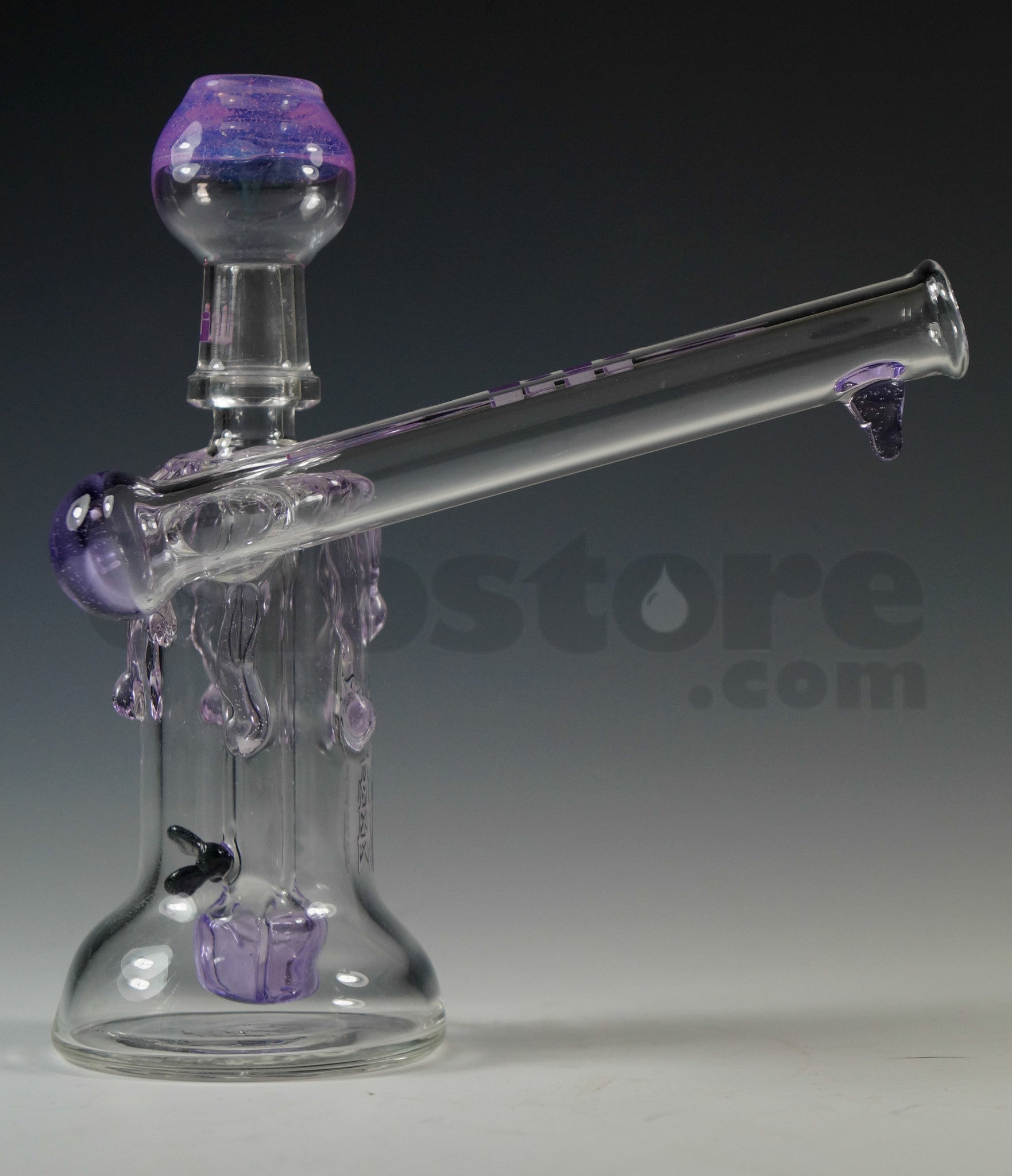 Silika Glass Honey drip Sidecar Purple Rain 14 MM | TheDabstore