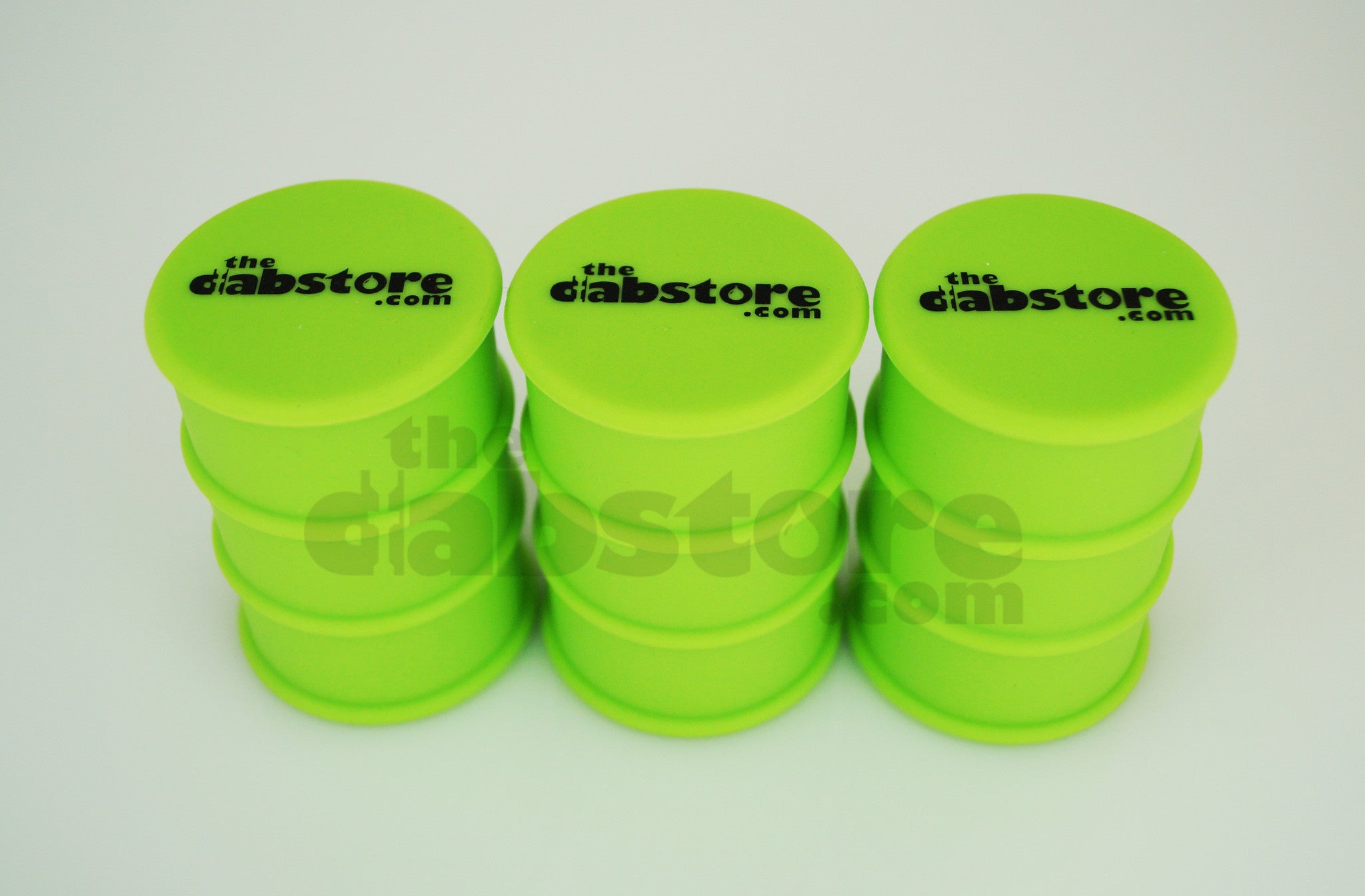 Green Silicone Oil Barrel Drum Non Stick Container | TheDabstore